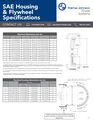Industrial SAE Housing & Flywheel Specifications | Palmer Johnson
